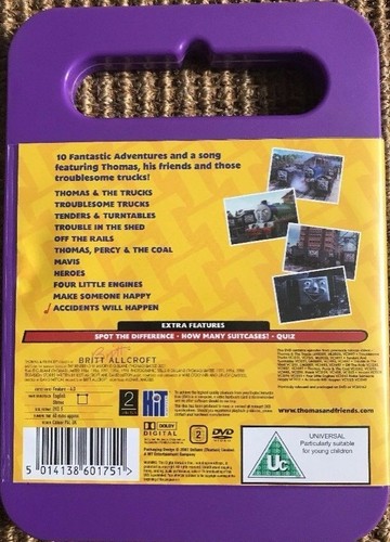 Carry Me - Thomas the Tank Engine - Truckloads Of Fun (DVD, 2007) for ...