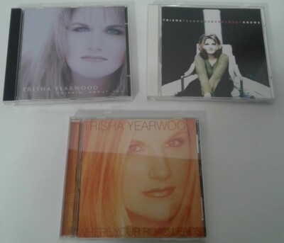 3 Trisha Yearwood Music CD's Thinkin' About You Everybody Knows Where ...