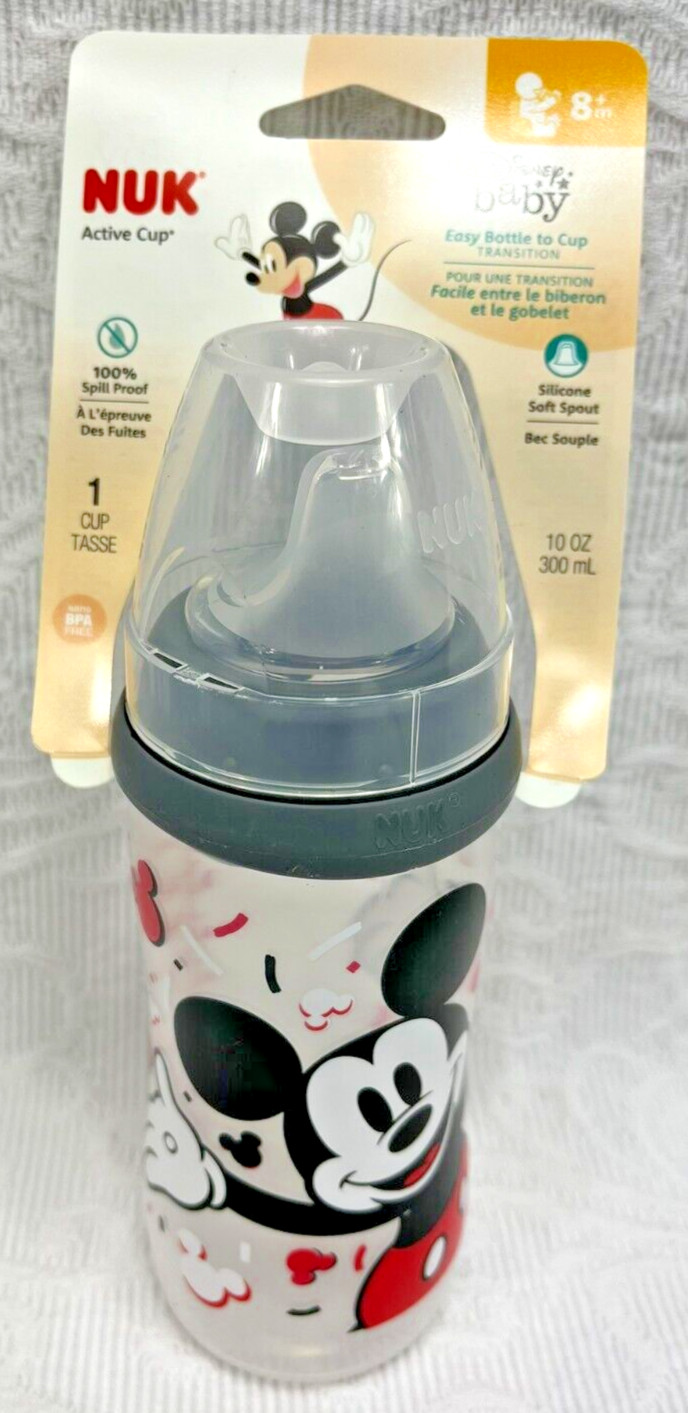 Nuk Active Cup Disney Baby With Mickey Mouse 8+ Months