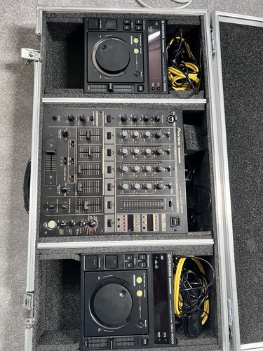 2 X Pioneer CD Decks (CDJ-500S), Mixer (DMJ600), CDs And Flightcase ...