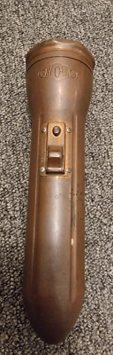 Vintage Ray-O-Vac Copper Flashlight Bullet Torpedo Style | eBay