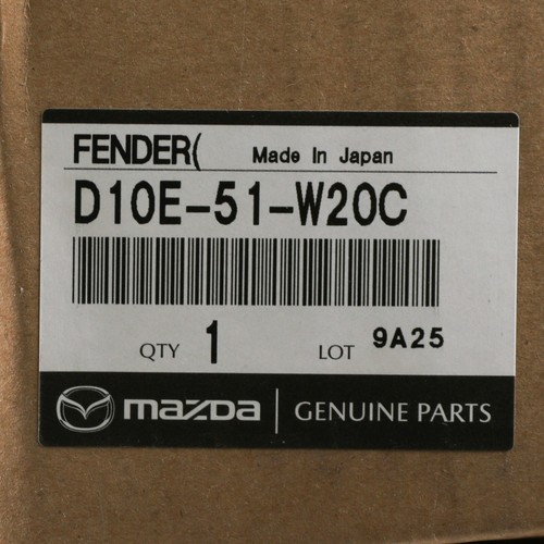 OEM NEW Genuine Mazda 2016-2019 CX-3 Wheel Opening Trim Front Right ...