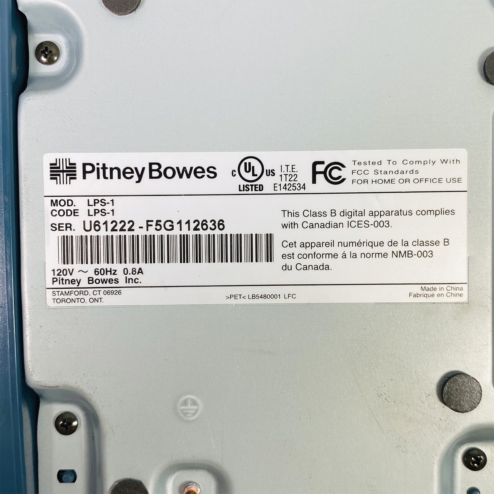 Pitney Bowes LPS-1 Small Office Series Thermal Label Printer USB | eBay