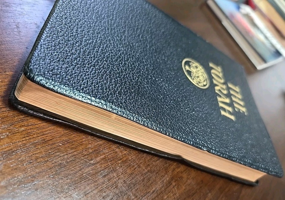 The Torah Five Books of Moses 1962 First Ed Leather 1st Ed 7th ...