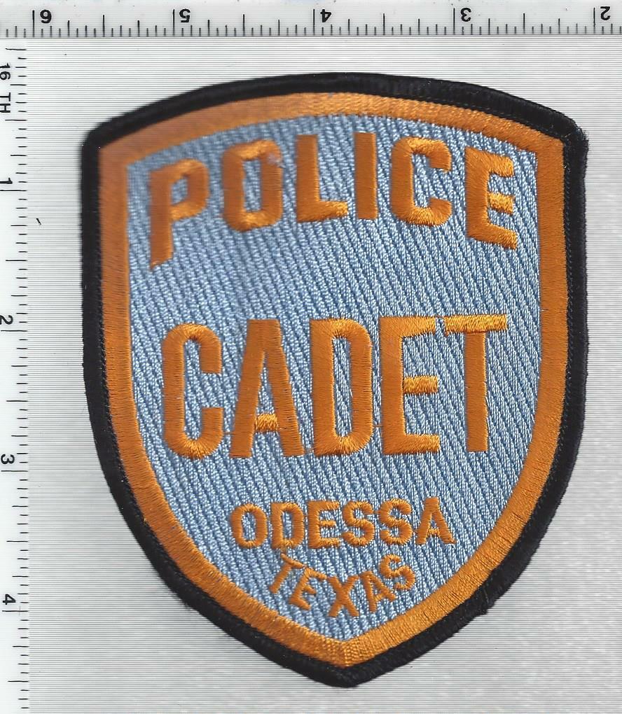 Odessa Police Cadet (Texas) 1st Issue Shoulder Patch | eBay
