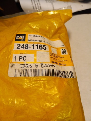 CAT 248-1165: KIT-HYDRAULIC CYLINDER SEAL STANDARD SIZE | eBay