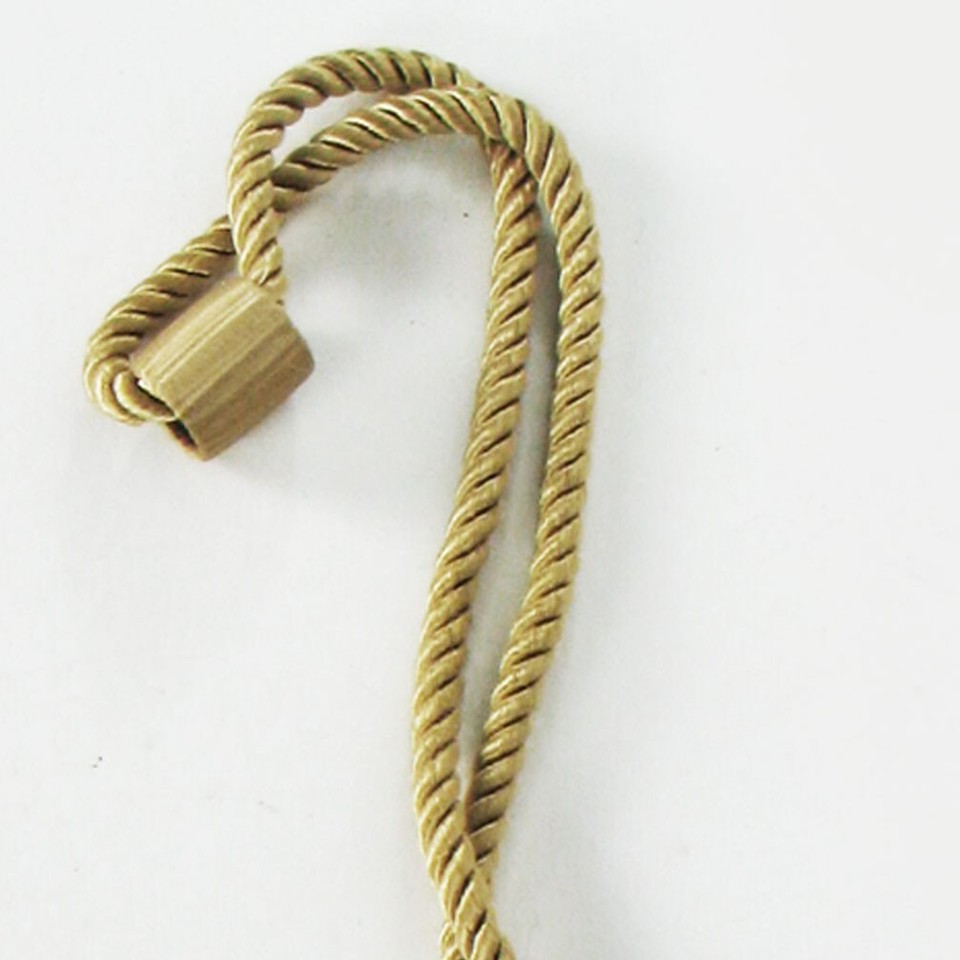 Lovely Vintage Gold Rope Curtain or Drapery Tassel Tie-Back, 30" Long ...