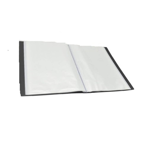 Bantex Display Book 40 Fixed Pocket Polypropylene Covers Black with ...