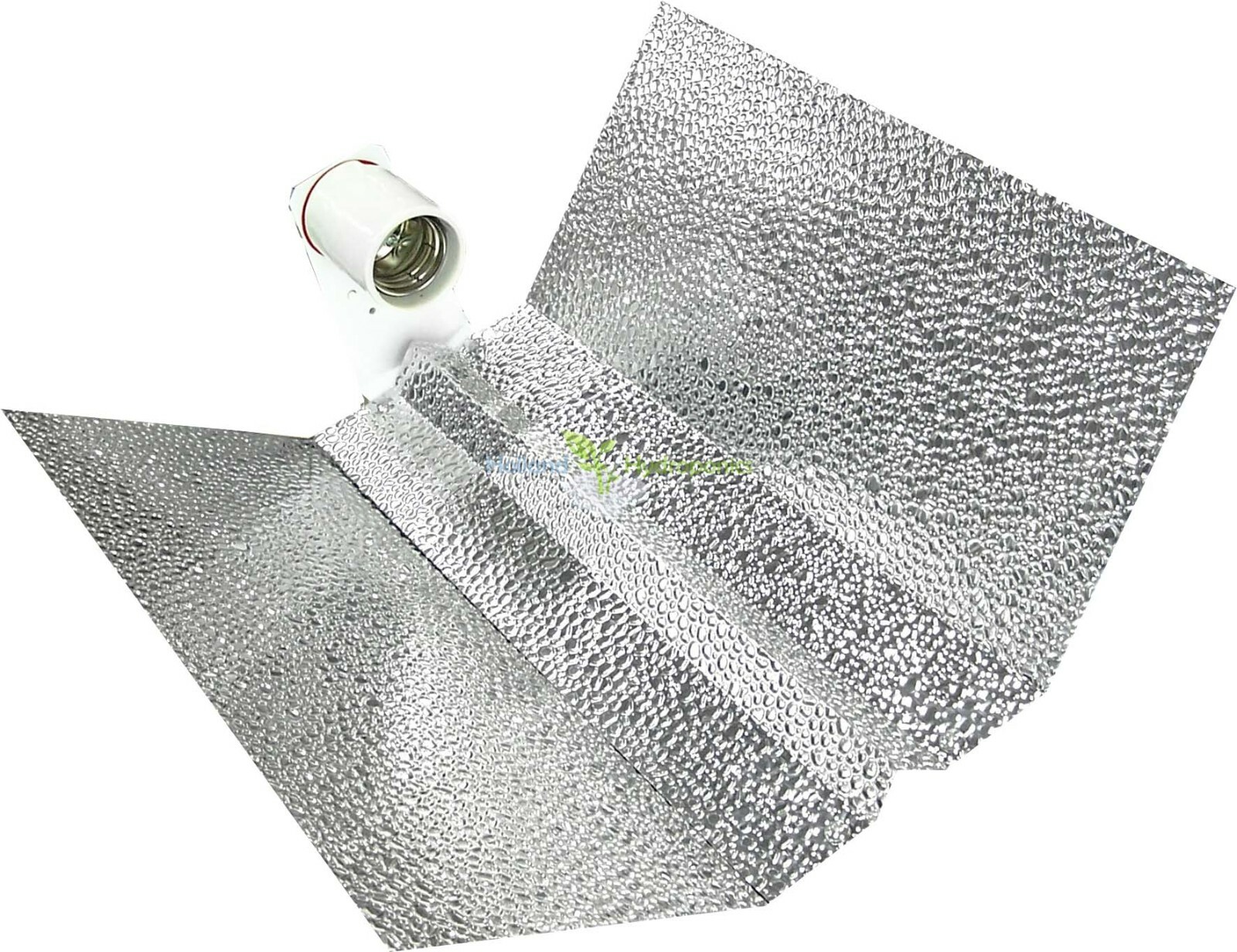 390MM ALUMINIUM BATWING REFLECTOR + 400W HPS GLOBE Hydroponics Grow ...