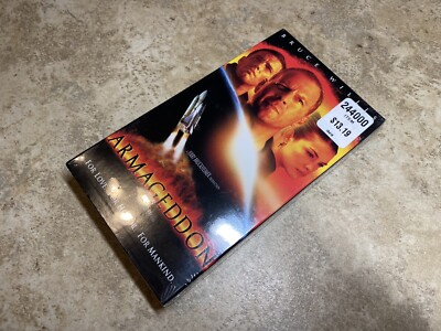 Armageddon VHS Bruce Willis Video 1997 Touchstone Pictures - New Factory Sealed! 786936085839| eBay