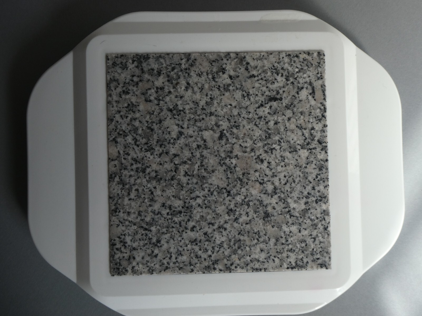 microwave warmer - hot shot heating disc 10x8.5” Telebrands stoneware ...