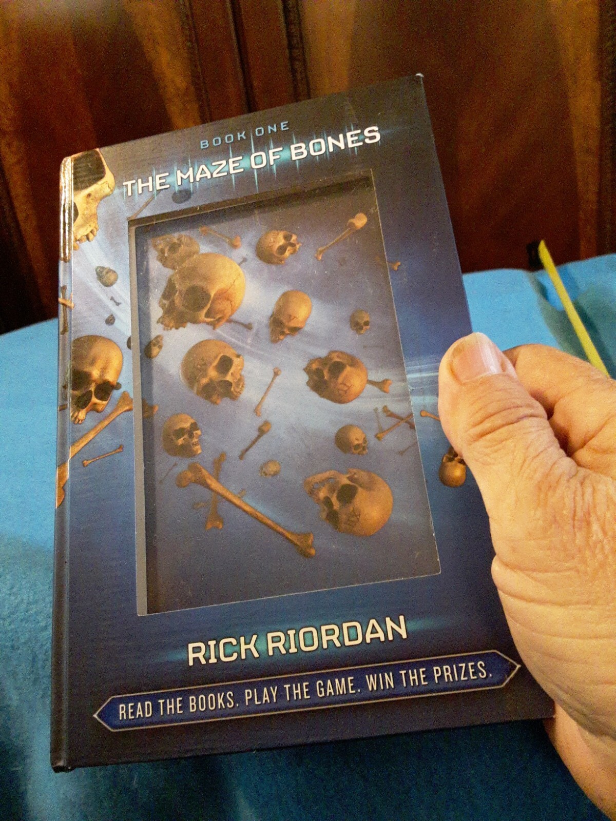 Bk 1 The Maze of Bones by Rick Riordan (2008, Hardcover) SeeThrough ...