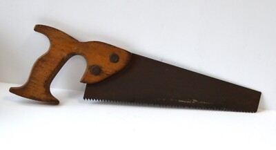 Antique Miniature Small Hand Saw Tool Salesman Sample? Toy? Vintage saw ...