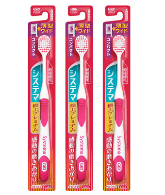 Systema Toothbrush Super Premium Compact Soft Set 3 | eBay