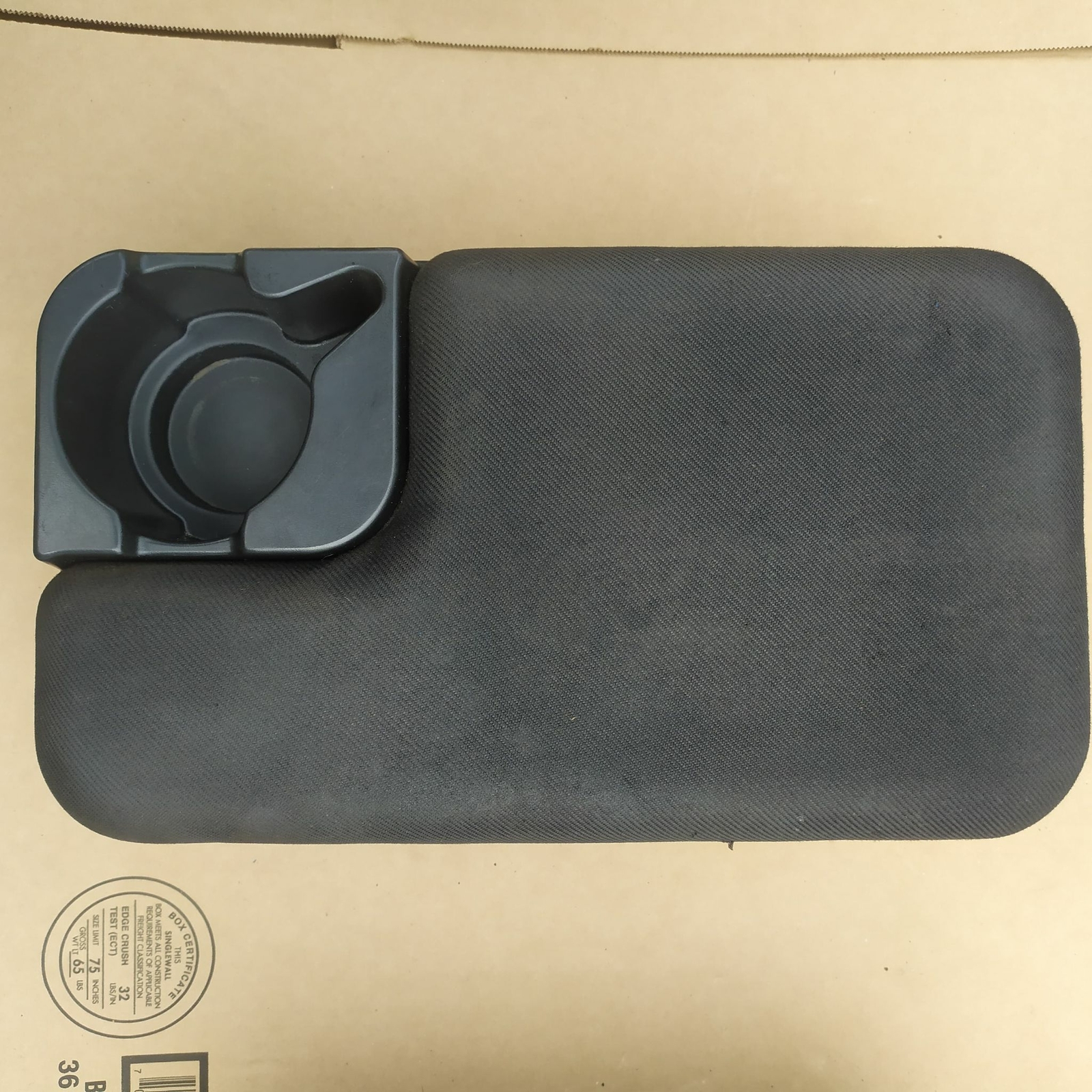 🔥98-04 Ford RANGER Center Console Jump Seat ARMREST Lid w/ CUP Holder ...