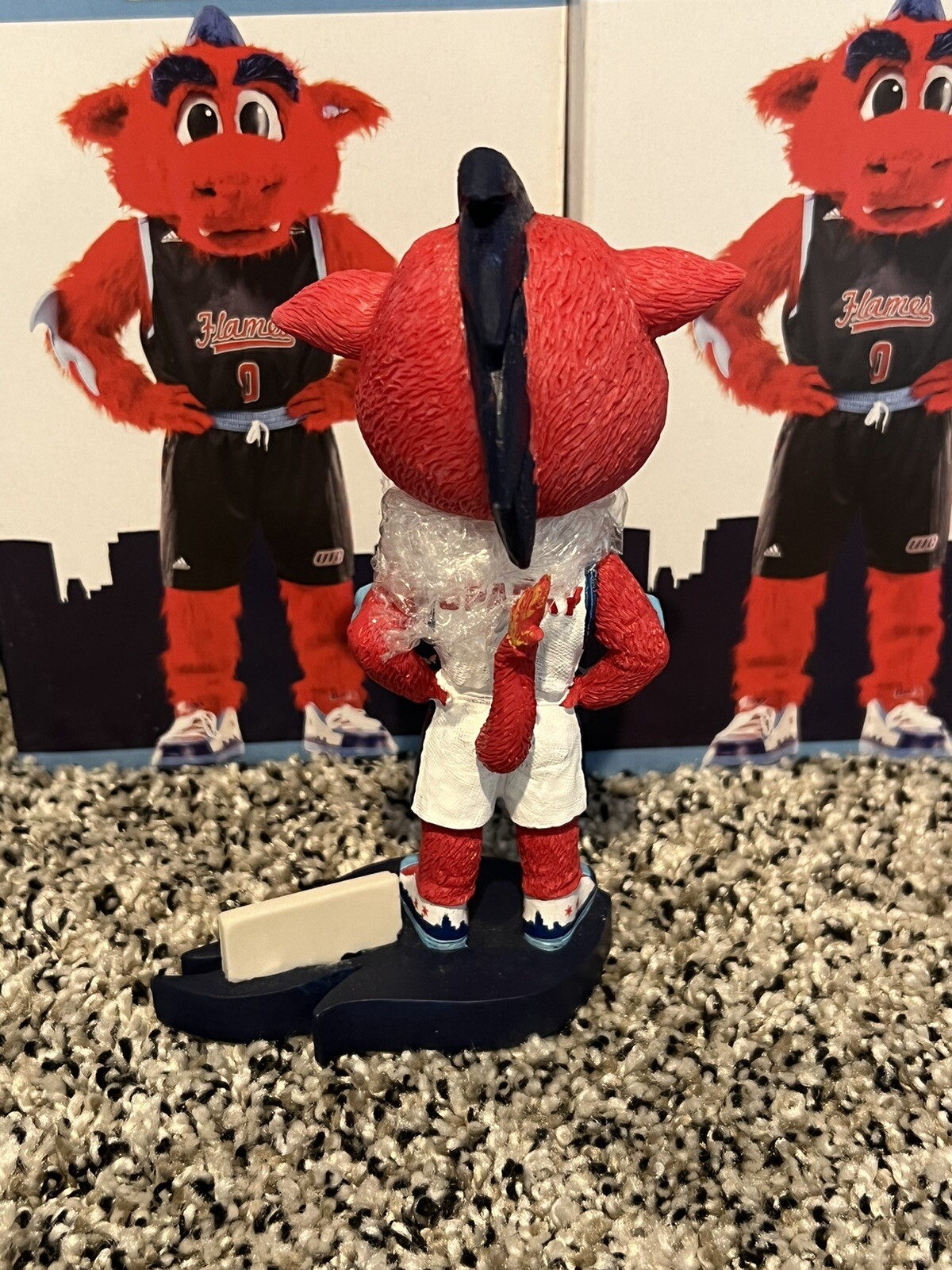 UNIVERSITY OF ILLINOIS CHICAGO UIC Sparky Mascot Bobblehead SGA Bobble ...