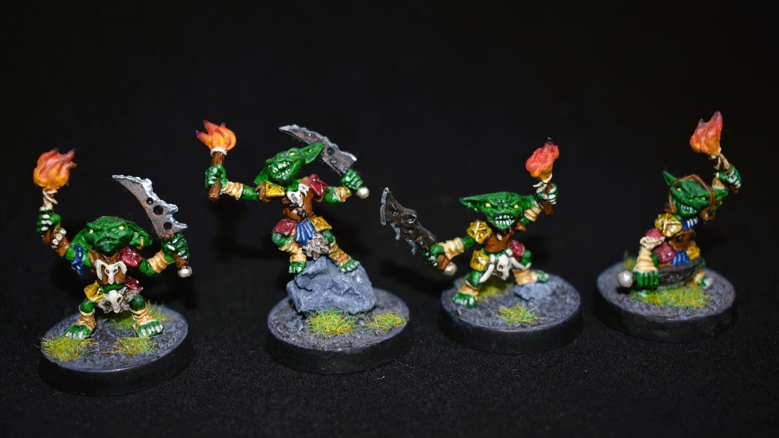 4 x D&D Painted Miniature Figure Goblins | eBay UK