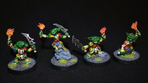 4 x D&D Painted Miniature Figure Goblins | eBay UK