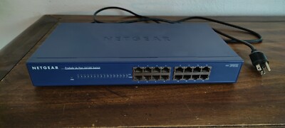 Netgear 16-Port Model JFS516 10/100 Mbps Fast Ethernet Switch Auto ...