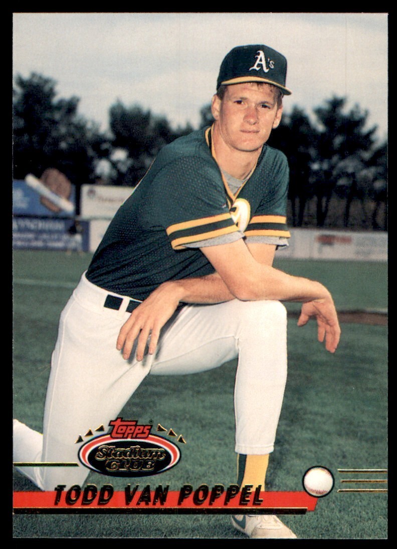 1993 Topps Stadium Club #48 Todd Van Poppel | eBay