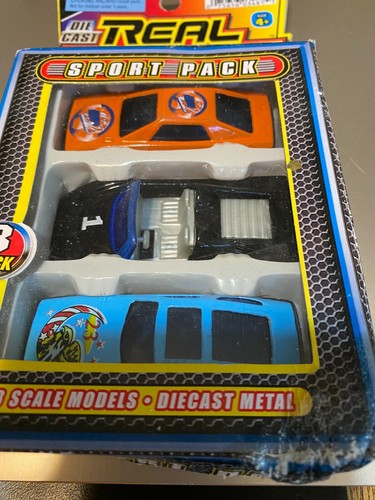 Vintage JARU #3481 Real Wheelz Diecast Metal Sport Pack 3 Cars NIP lot ...