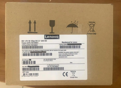 Brand New (Lot of 2) Lenovo 7XB7A00027 00YK016 1.2TB 10K SAS 12Gbps 2.5 ...