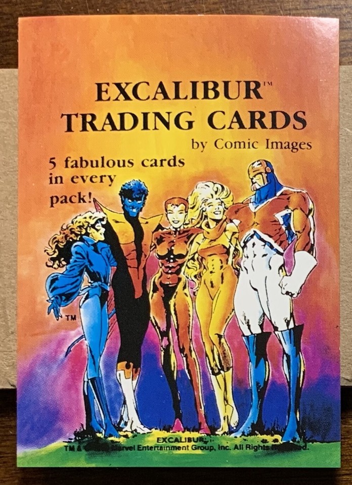 1989 Marvel Comic Images Excalibur Cards - Pick Choose a Card | eBay