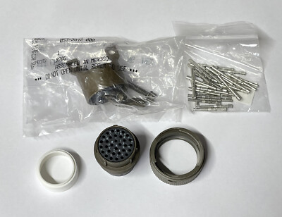 ITT Cannon KPSE 32 Position Circular Connector Plug Crimp Socket ...
