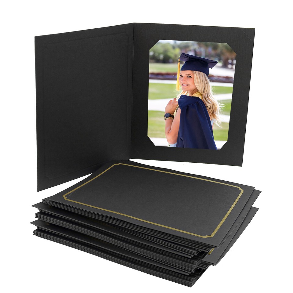 6x8 or 8x10 Photo Folders Cardboard/Paper Photo Frames Graduations ...