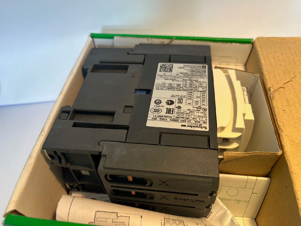 Schneider LC1D40AP7 940840 Contactor P7 230V 440VAC 40A 3P | eBay