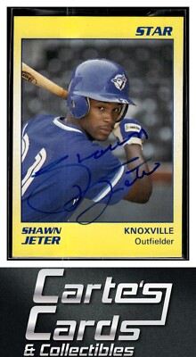 Shawn Jeter 1990 Star Knoxville Blue Jays #6 TTM/IP Signed Autographed ...