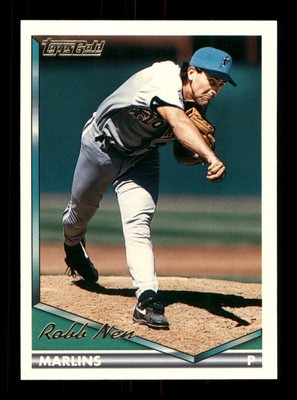 284 Robb Nen Marlins Pitcher 1994 Topps Baseball Sports Trading Card ...