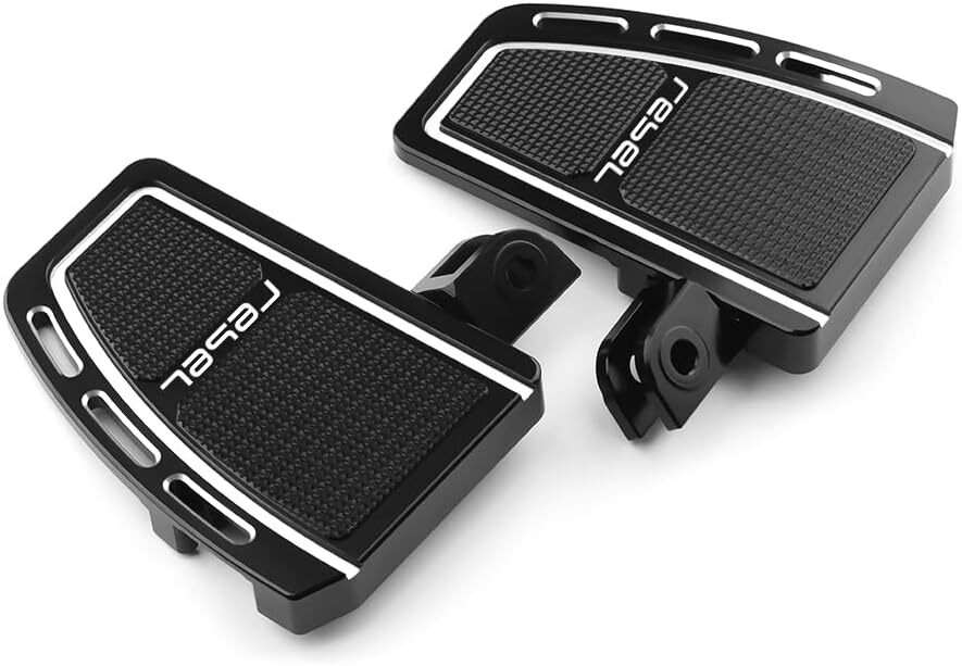 For Honda Rebel CMX 1100 2021-2024 Wide Footpeg Front Rider Footboards ...