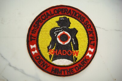 US "A "FLIGHT 17th SPECIAL OPERATIONS SQ " SHADOW ", VIETNAM WAR PATCH ...