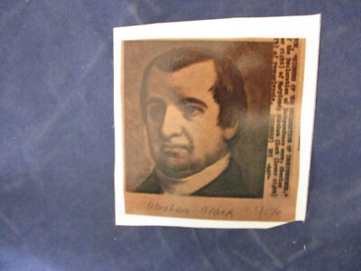 1976 Abraham Clark Declaration of Independence signer Vintage Wire ...