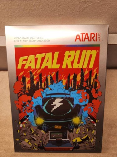Limited Edition Atari 2600 Game Cartridge - FATAL RUN Limited to 500 ...