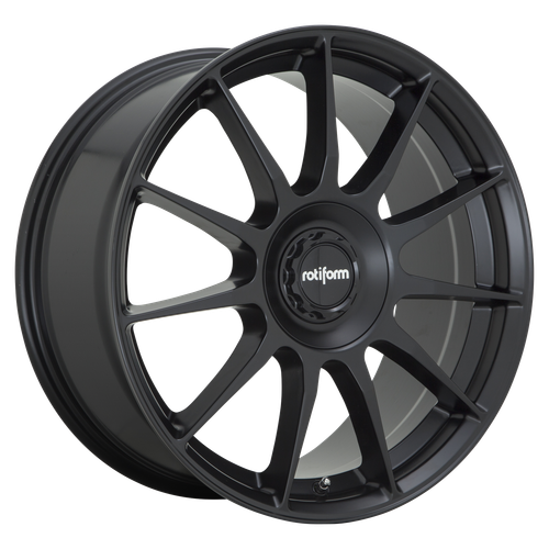 19x8.5 Rotiform R168 DTM Satin Black Wheels 5x112 (45mm) Set of 4 | eBay