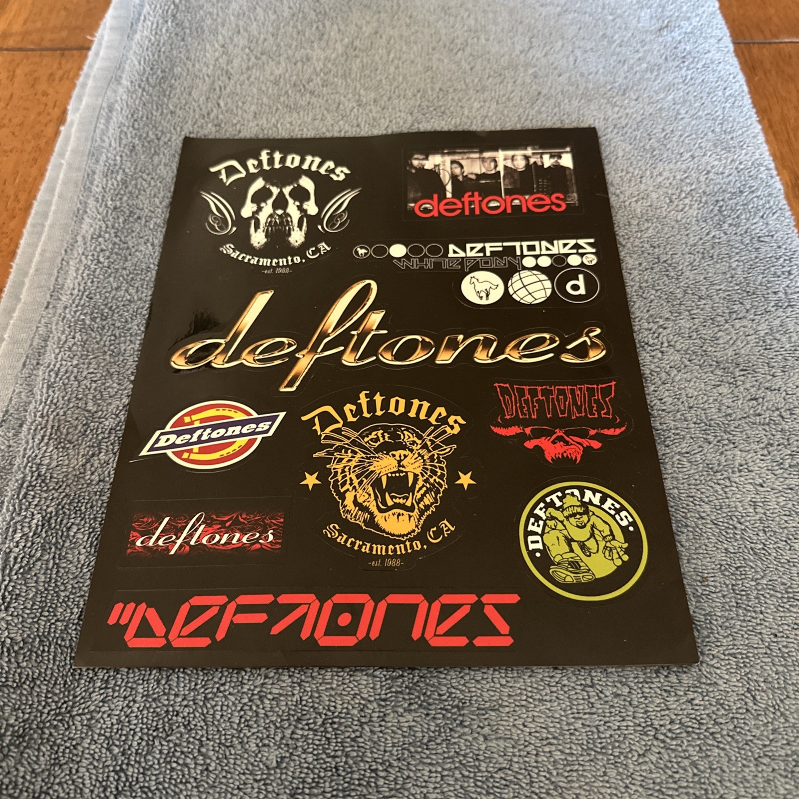 DEFTONES 10 Sticker Set B-SIDES & RARITIES 2005 NEW PROMO COLLECTIBLE ...
