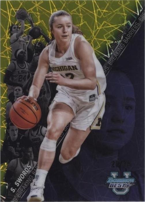 2024-25 Bowman University Best - Breaking Barriers Syla Swords #BB-10 ...