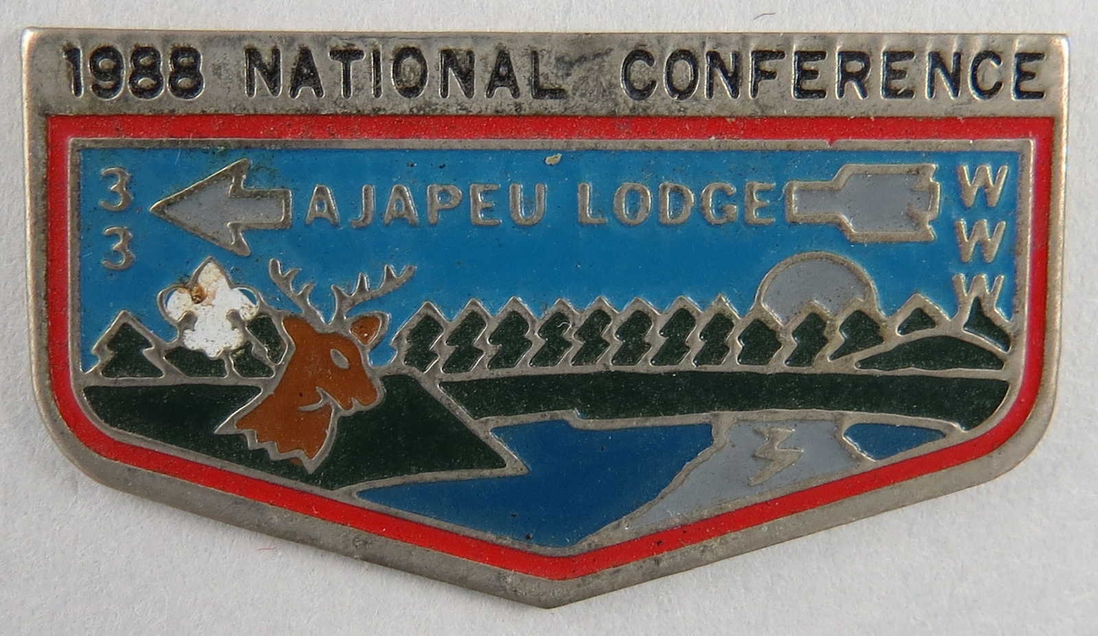 AJAPEU Lodge 33 Flap Pin [PN3427] | eBay