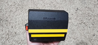Polaroid Job Pro Instant Film 600 Camera w/ Strap Not Tested Black ...