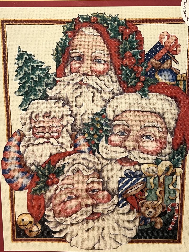Bobbie G Designs Counted Cross Stitch Kit Jolly Ole St. Nicks Kit ...