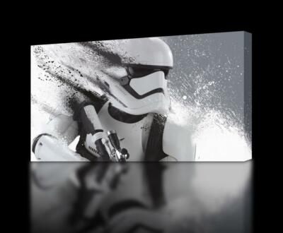 Star Wars Stormtrooper CANVAS PRINT Home Wall Decor Giclee Art Poster ...