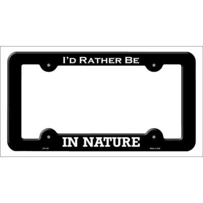 In Nature Novelty Metal License Plate Frame LPF-181 | eBay