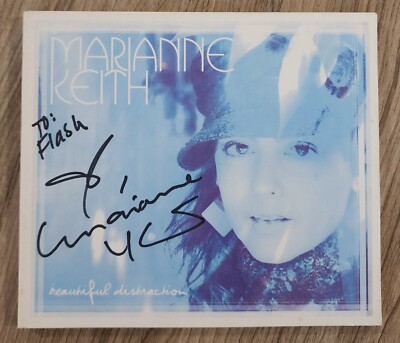 Marianne Keith Signed Beautiful Distraction CD Digipak Music RAD | eBay