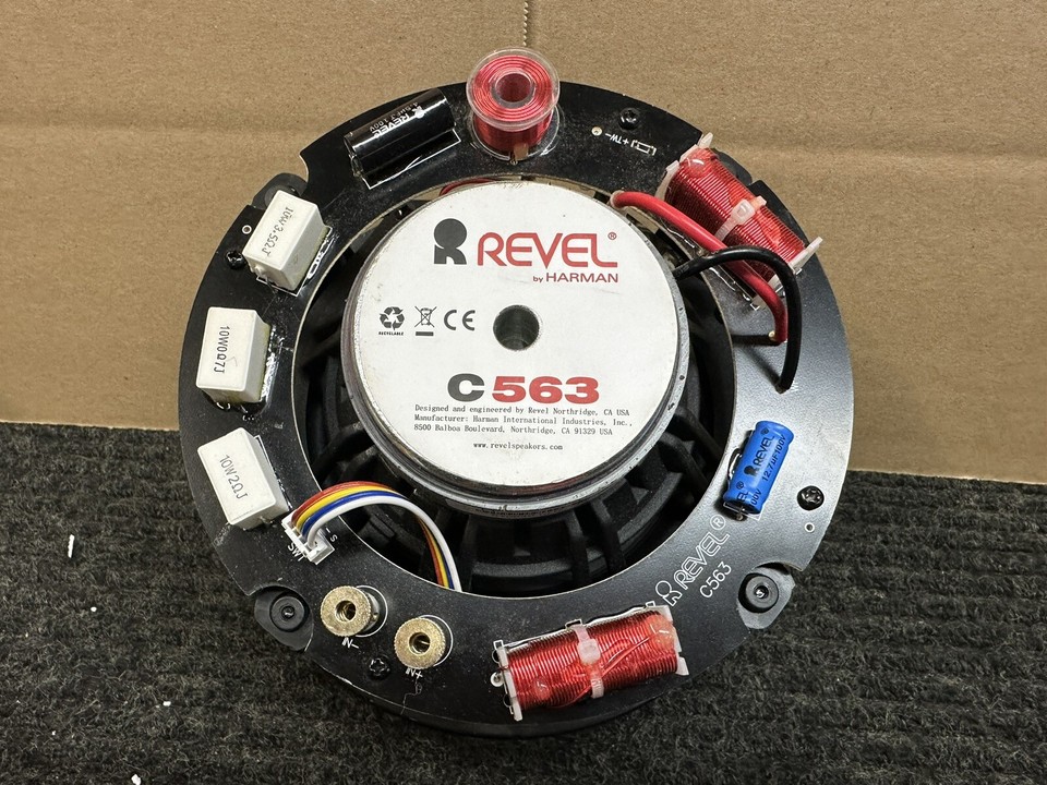 Revel C563 6 1/2" In-Ceiling Speaker Single | eBay