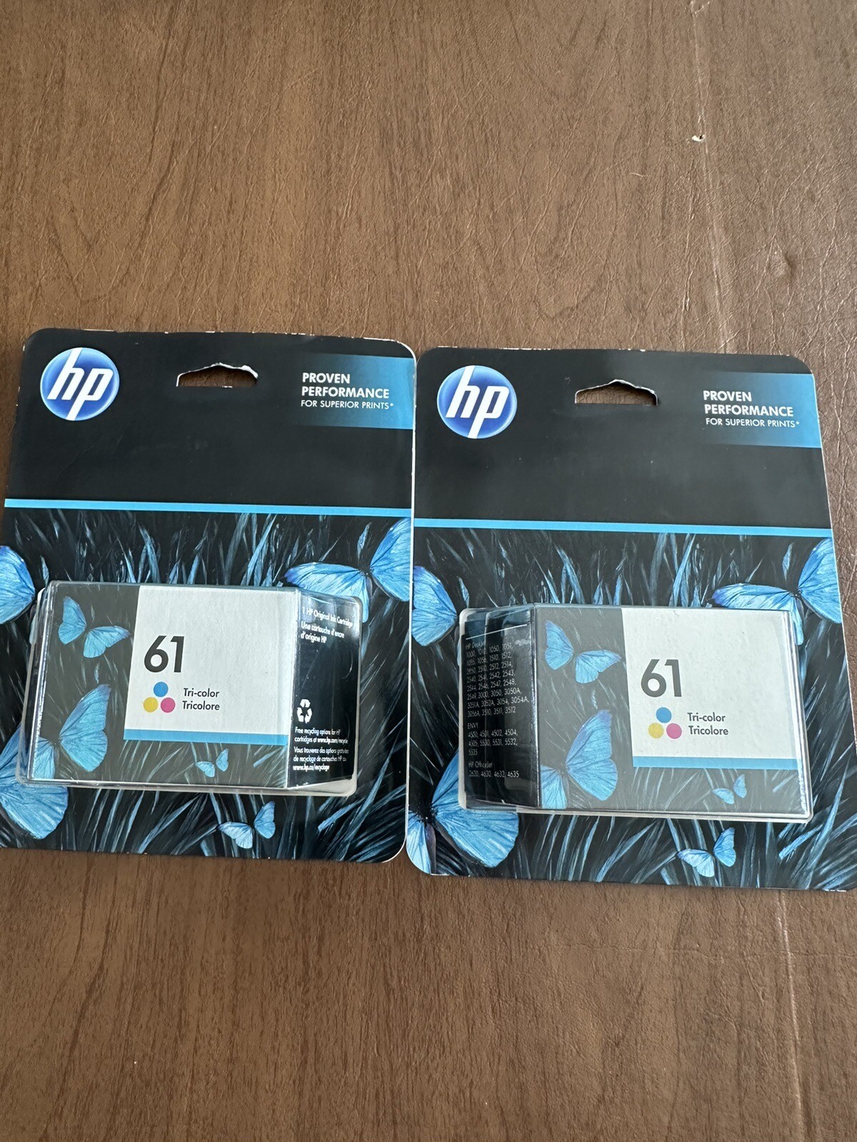 Genuine HP 61 Tri-Color Ink Cartridges CH562WN EXP 10/22 DeskJet 2 ...