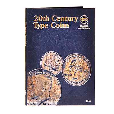 Whitman Blue Coin Folder 9046 20th Century Type Coins Album / Book | eBay