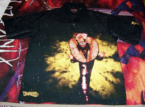 Vintage BOOTZILLA BOOTSY COLLINS Dragonfly Button Shi… - Gem