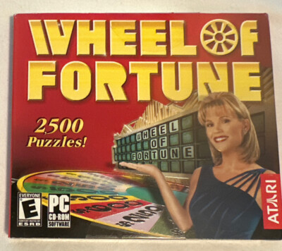 ATARI WHEEL OF FORTUNE PC 2nd Edition 2000 Win 95/98 Artech Studios ...